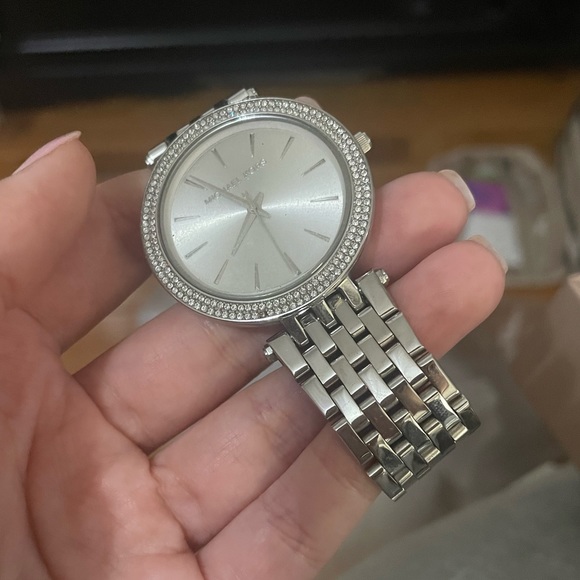 MICHAEL Michael Kors | Jewelry | Michael Kors Silver Watch | Poshmark